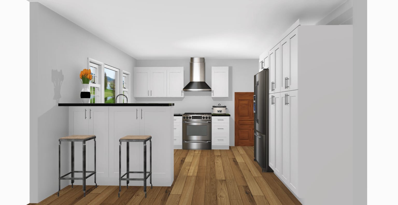 3D Kitchen Design - ABCabinetry