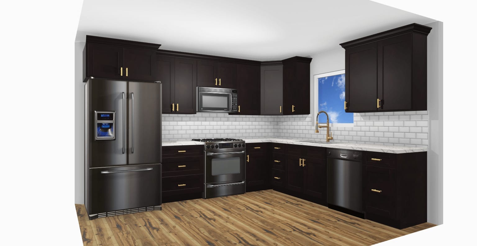 3D Kitchen Design - ABCabinetry