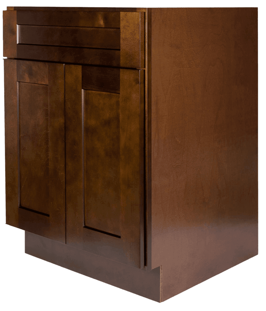 Double Door Double Drawer Base Cabinets - ABCabinetry