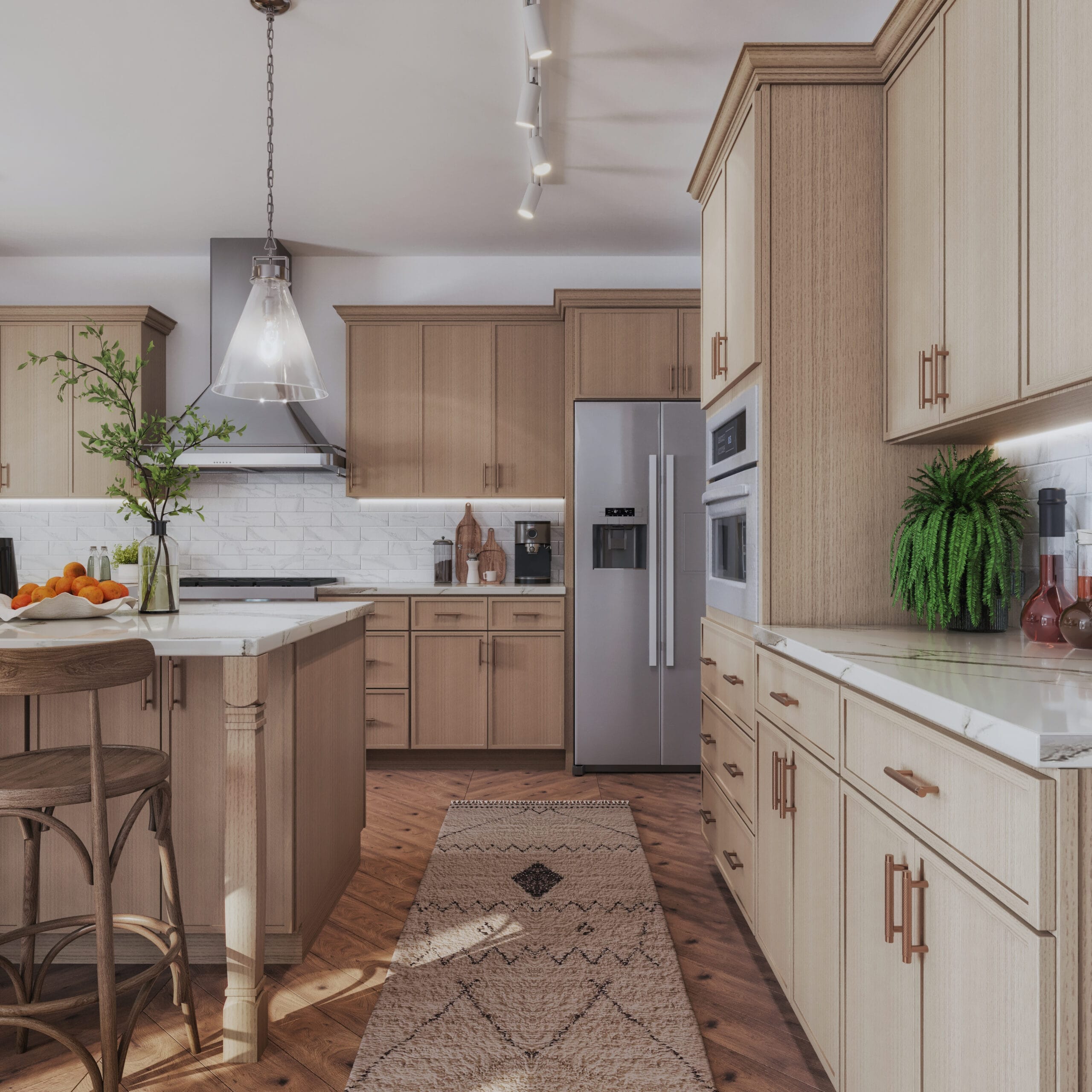 White Oak Kitchen - ABCabinetry Project